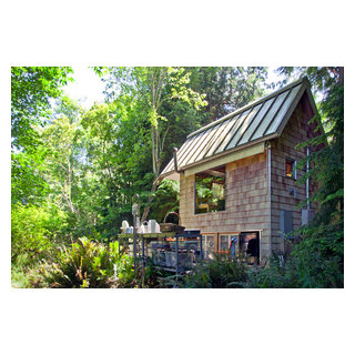Decatur Island Cabin - Rustic - Exterior - Seattle - by Robert Edson ...