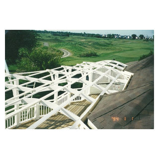 Deck on golf Course - Contemporary - Exterior - Chicago - by Woodcut ...