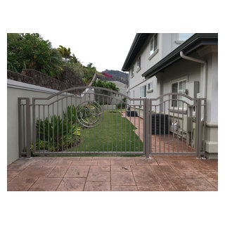 Decorative Gates - Tropical - Exterior - Hawaii - by Fusion Art 808 | Houzz