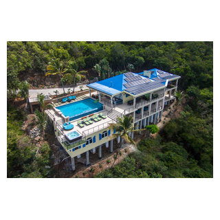 Deja View Rental Villa, St. John USVI - Beach Style - Exterior - Other ...