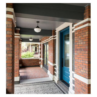 Denver Custom Home - Brick, Classic - Traditional - Exterior - Denver ...