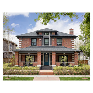 Denver Custom Home - Brick, Classic - Traditional - Exterior - Denver ...