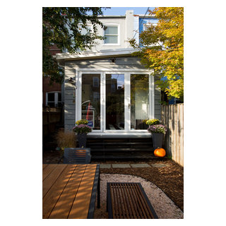 Design-Build Row House Renovation in Washington, DC - Transitional ...