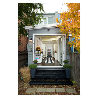 Design-Build Row House Renovation in Washington, DC - Transitional ...