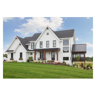 Design Créatif | Modern Farmhouse on Crest - Farmhouse - Exterior ...