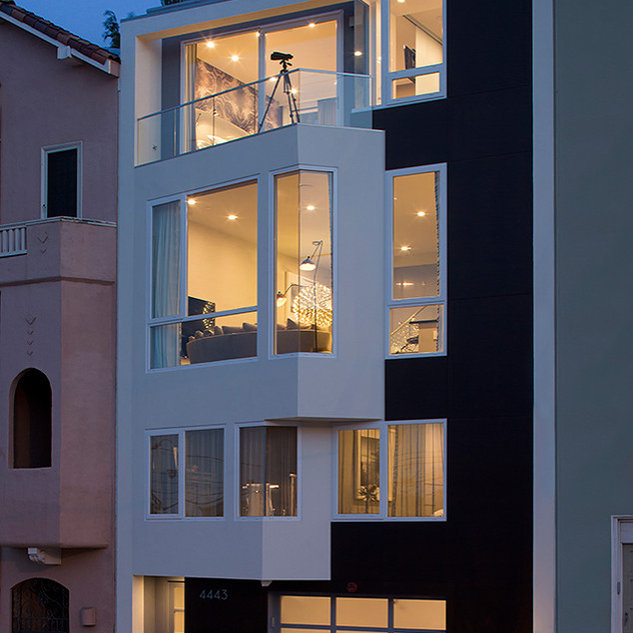 75 photos d'architecture et idées déco de façades d'immeubles - Juin ...