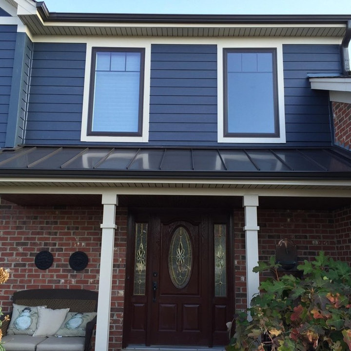 Dark Blue Siding - Photos & Ideas | Houzz