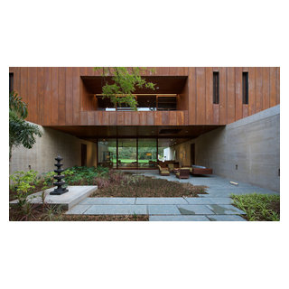 DIYA House - Contemporary - House Exterior - Ahmedabad - by SPASM ...