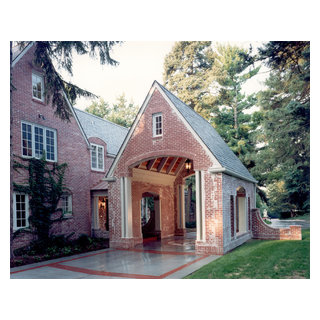 Drive Thru Portico - Traditional - Exterior - Omaha - by Cramer Kreski ...