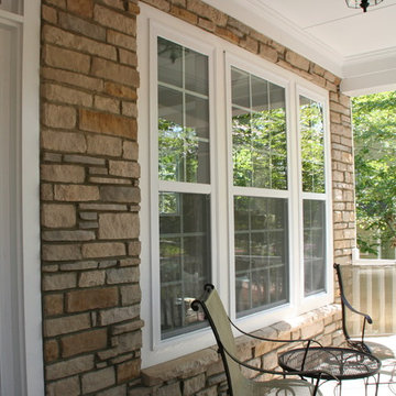 Dry Stack Stone Exterior - Photos & Ideas | Houzz