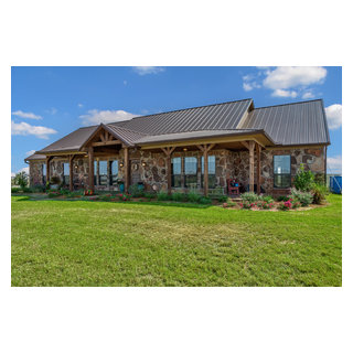 Dundee Custom Ranch Home - Rustic - Exterior - Austin - by First Choice ...