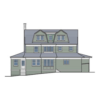 Dutch Colonial Dormer Expansion, Madison, New Jersey - Traditional ...