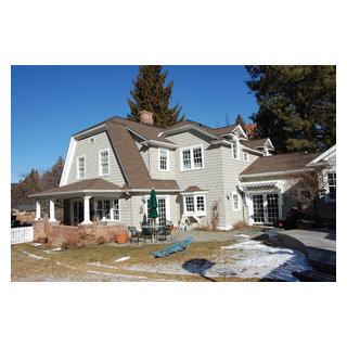 Dutch Colonial Major Addition and Remodel - Traditional - Exterior ...