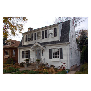 Dutch Colonial Style Home - Chicago, IL in James Hardie Siding & Trim ...