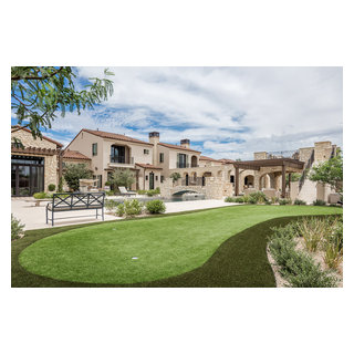 East Valley Estate - Mediterranean - House Exterior - Phoenix - by Dale ...