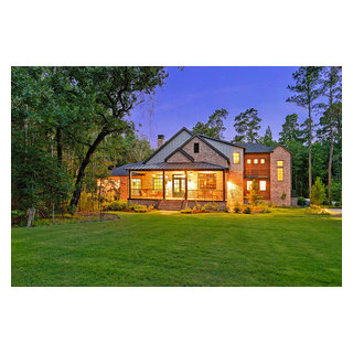 Eclectic Modern Farmhouse - Farmhouse - Exterior - Houston - by Wyrick ...