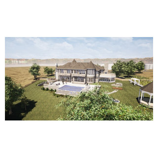 Elevated Rear View - Klassisch - Häuser - New York - von Mark Eric ...