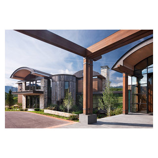 Elk Peak Ranch - Rustic - Exterior - Denver - by Structural Associates ...