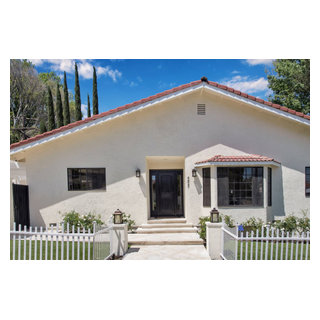 Encino House - Exterior and Entry - Midcentury - Exterior - Los Angeles ...