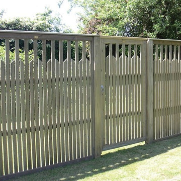 English Garden Fence - Photos & Ideas | Houzz