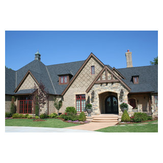 English Tudor - Traditional - House Exterior - Oklahoma City - by Brent ...