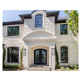 Entry - Transitional - Exterior - Dallas - by Colby Craig Custom Homes ...