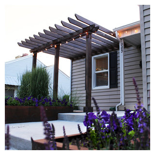 Entry Pergola - Modern - Exterior - Salt Lake City - by Kingbird Design ...