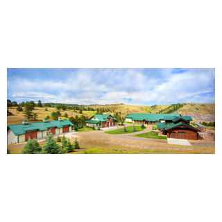Equestrian & Cattle Facility - Rustic - Exterior - Denver - by Axial ...