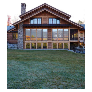 European-Inspired Mountain Chalet - Contemporary - Exterior ...