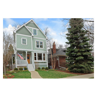Evanston New '1880's' Home - Traditional - Exterior - Chicago - by ...