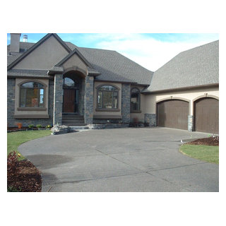 Exposed Aggregate - Façade - Calgary - par A & V Contracting Ltd | Houzz