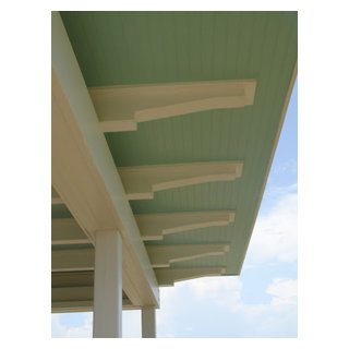 Exposed Rafters Porch Detail - Contemporary - Exterior - Wilmington ...
