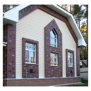 Exterior Designs Featuring Faux Brick - Exterior - Charlotte - by ...