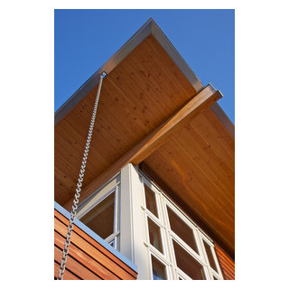 Exterior - Eave Detail at Corner - Contemporary - Exterior - Grand ...
