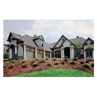 Exterior - Traditional - House Exterior - Atlanta - by Hunter Homes ...