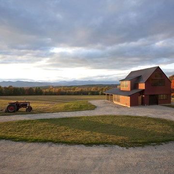 75 Farmhouse Red Exterior Home Ideas You'll Love - March, 2022 | Houzz