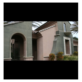 Exterior Molding & Trim enhance doors and windows - Moderne - Façade ...