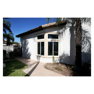 Exterior Remodel - Precast Trim - Contemporary - Exterior - Orange ...