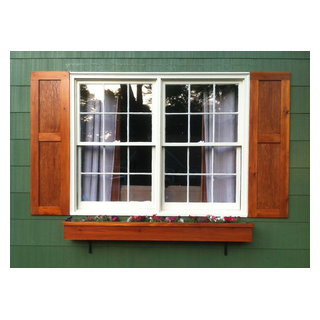 Exterior Shutters and Window Box - Craftsman - Exterior - Kansas City ...