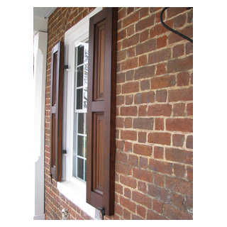 Exterior Shutters on a Federal Style home. - Traditional - Exterior ...