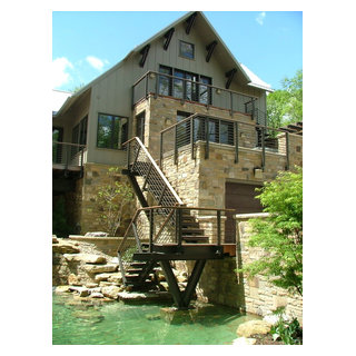 Exterior Staircase and Bridge - Modern - Exterior - Cleveland - by ...