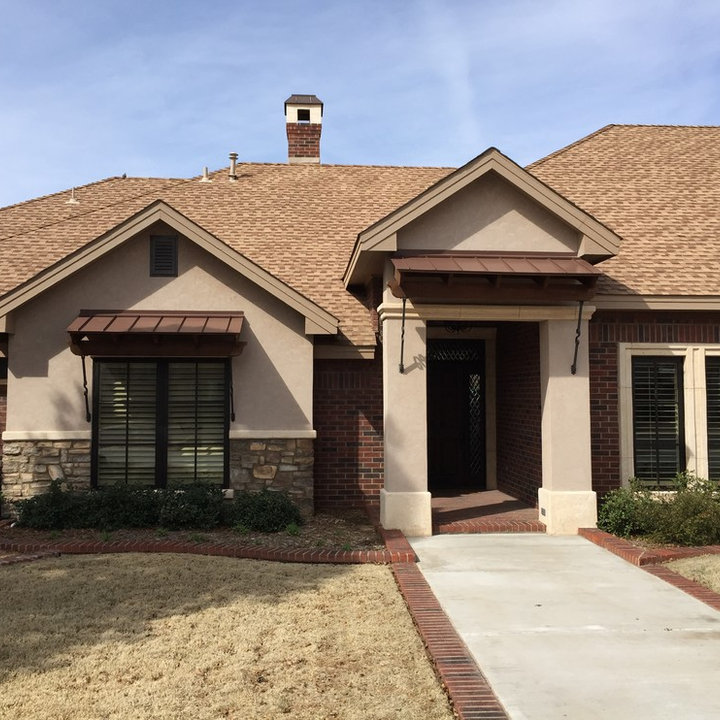 Stucco Wall Stone Cap - Photos & Ideas | Houzz