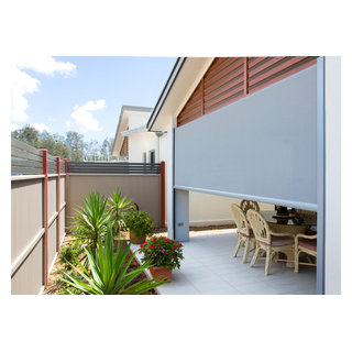 External Shade Awnings - Modern - Exterior - Brisbane - by Shutters ...