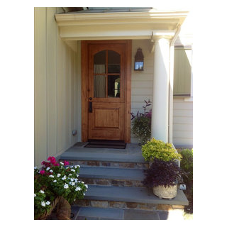 Custom Designed Side Entry Dutch Door - Classique - Façade ...