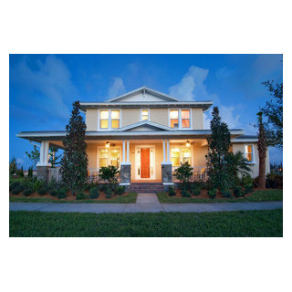Florida Coastal Style - Tropical - Exterior - Tampa - by Fieldstone ...