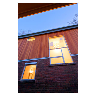 Franklin Street Residence: Evening - Modern - Exterior - Denver - by ...