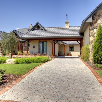 75 French Country Exterior Home Ideas You'll Love - May, 2025 | Houzz