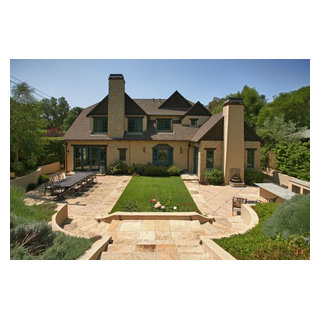 French country exterior elevations - Traditional - Exterior - Los ...