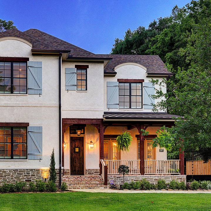 75 French Country Exterior Home Ideas You'll Love - August, 2025 | Houzz