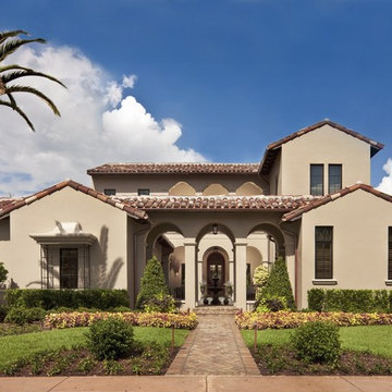 Front Elevation With Tile Roof - Photos & Ideas | Houzz